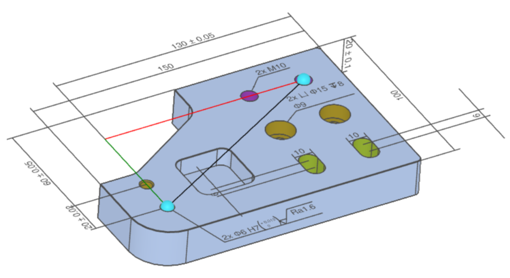 3Dモデルを測定する | meviy使い方マニュアル